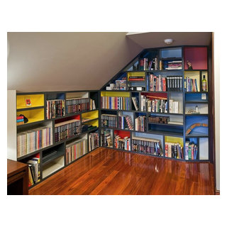 Concord Renovation (2 stories addition) - Contemporary - Home Office ...