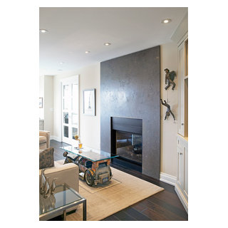 contemporary den - Modern - Home Office - Toronto - by Jackie Glass Inc ...