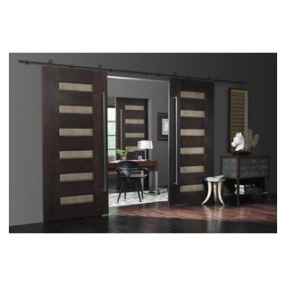 Contemporary Doors - Contemporary - Home Office - by High Country Doors ...
