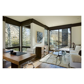 Contemporary Home in Sun Valley - Contemporary - Home Office - Boise ...