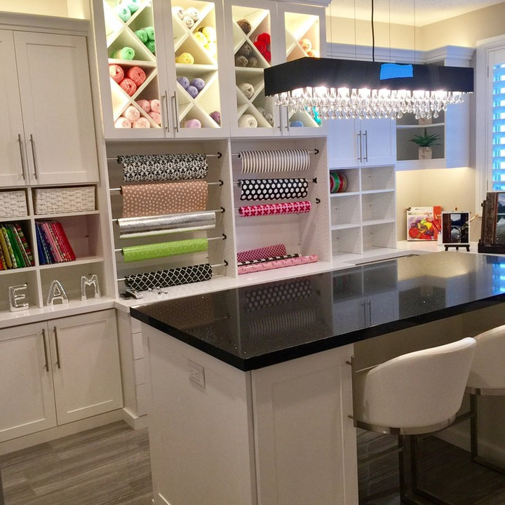 75 Beautiful Craft Room Ideas and Designs - October 2025 | Houzz UK