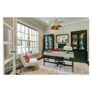 Crestover Traditional - Transitional - Home Office - Dallas - by ...