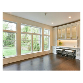 Custom Transitional Home - Transitional - Home Office - New York - by ...