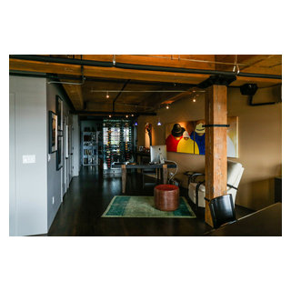 Denver Acme Loft Remodel - Contemporary - Home Office - Denver - by ...