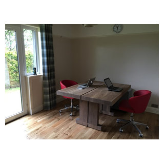 Doris P Swivel Chairs in a Home Office - Contemporary - Home Office ...