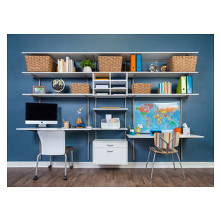 Dual-Office Workspace - Modern - Home Office - Cincinnati - by ...