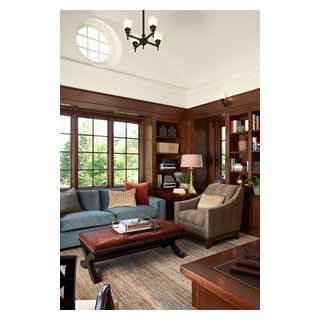 Edina Home Office - Traditional - Home Office - Minneapolis - by RLH ...