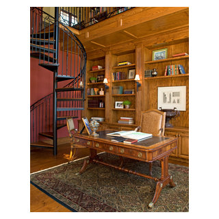 English Country Manor - Traditional - Home Office - Orlando - by Terry ...