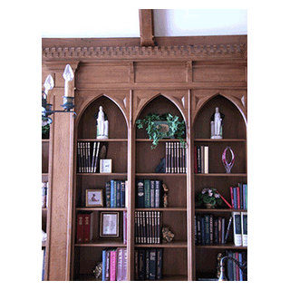 English Library - Traditional - Home Office - Dallas - by Hull ...