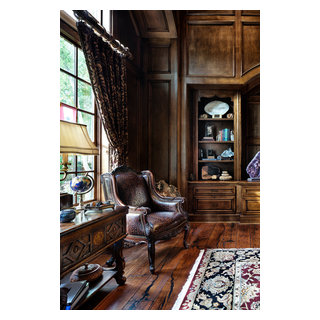 English Manor - Traditional - Home Office - Houston - by JAUREGUI ...