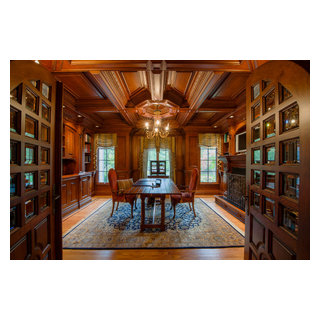 formal library - Traditional - Home Office - New York - by Indecor ...