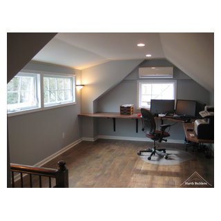 Free Floating Counter - Contemporary - Home Office - Philadelphia - by ...
