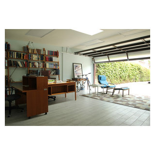Garage Conversion - Contemporary - Home Office - Los Angeles - by ...