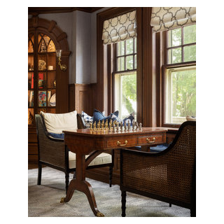 Georgian Colonial Renovation - Traditional - Home Office - New York ...