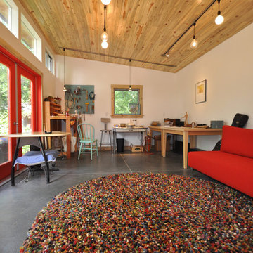 Art Studio Garage Conversion - Photos & Ideas | Houzz