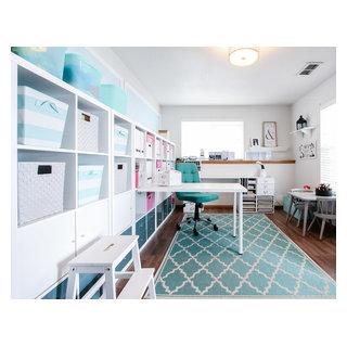 Hanlon Craft Room - Transitional - Home Office - Seattle - by CM Fresh ...