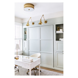 Hidden Storage - Transitional - Home Office - DC Metro - by Lisa ...