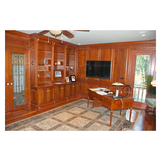 High-End Custom Library - Traditional - Home Office - Philadelphia - by ...