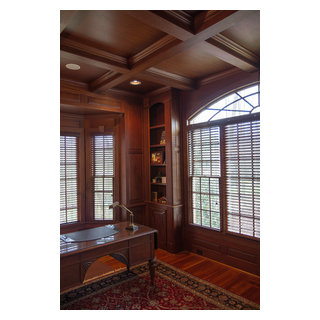 High-End Home Office - Traditional - Home Office - Raleigh - by ...