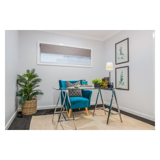 Holland Park Hamptons Style - Beach Style - Home Office - Brisbane - by ...