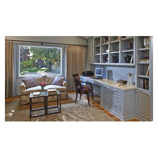 Home Office & Media Center - Traditional - Home Office - San Francisco ...