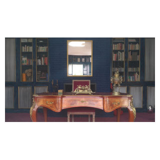 Home Office / Den / Library - Traditional - Home Office - New York - by ...