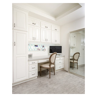 Home Office - Drawers Closed - Traditional - Home Office - Los Angeles ...