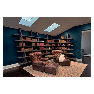 Home Office/Library in Chicago Lakeview - Contemporary - Home Office ...