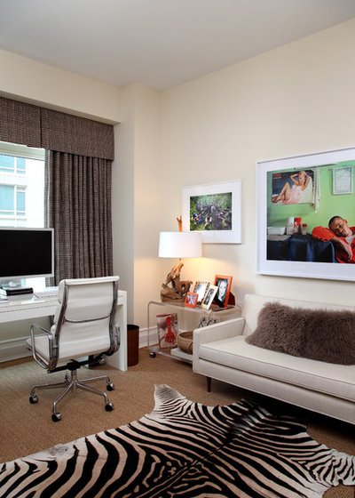 9 Tips to Combine a Home Office and TV Den
