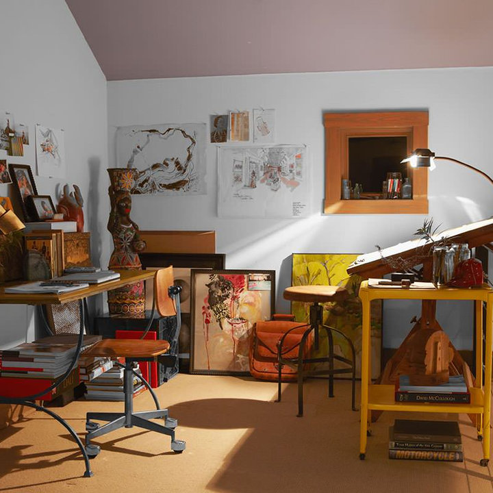 75 Industrial Home Office Ideas You'll Love - April, 2022 | Houzz