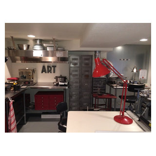 Inspiring Artist Studio - Industrial - Home Office - Portland - by RL ...