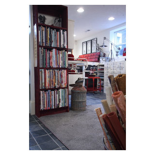 Inspiring Industrial Artist Studio - Industrial - Home Office ...