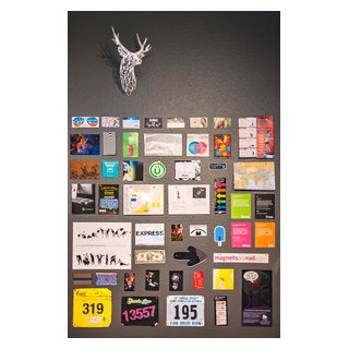 Invisible magnetic note board - Modern - Home Office - San Diego | Houzz