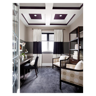 Jane Lockhart Interior Design - Transitional - Home Office - Toronto ...