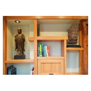 Japanese Reading Room - Asian - Home Office - Chicago - by MGLM ...