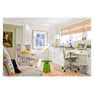 Katie Rosenfeld Interiors - Transitional - Home Office - Boston - by ...
