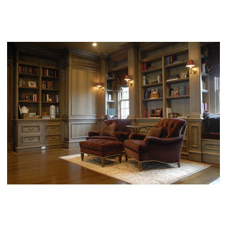 Library - Traditional - Home Office - Other - by DeMotte Architects | Houzz