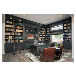 Library/Office - Transitional - Home Office - Sacramento - by SDR ...