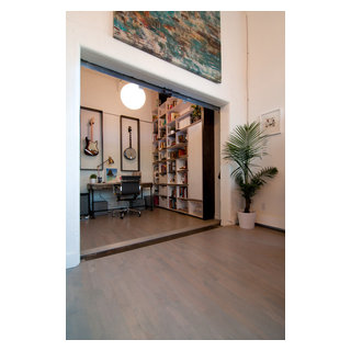 Library Shaft - Modern - Home Office - Calgary - by Studio North Inc ...