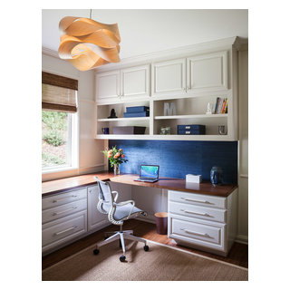 lisa rubenstein - real room design - Transitional - Home Office - San ...