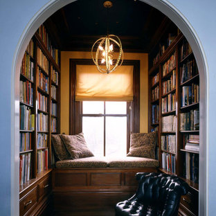 75 Beautiful Traditional Home Office Library Pictures & Ideas - July ...