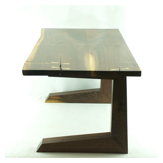 Live edge computer desk - Contemporary - Home Office - Toronto - by ...