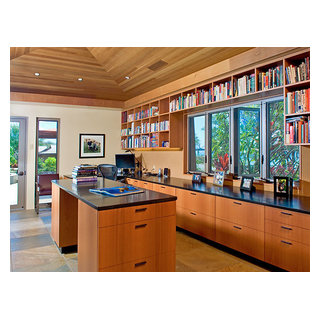 Makena Maui - Modern - Home Office - Hawaii - by Maui Architectural ...