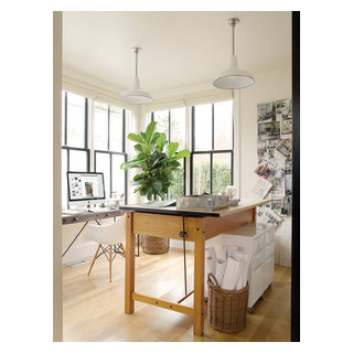 Medina Modern Farmhouse - Modern - Home Office - Seattle - by Ben ...