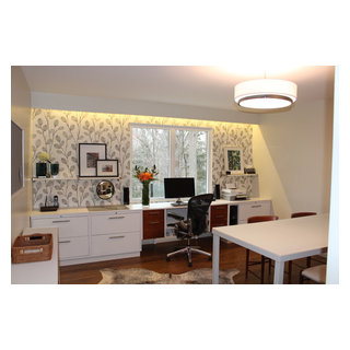 Mid-Century Home Office - Midcentury - Home Office - Toronto - by User ...