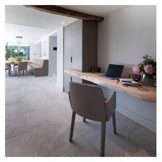 Modern Rustic Study - Contemporary - Home Office - Cheshire - by Janey ...