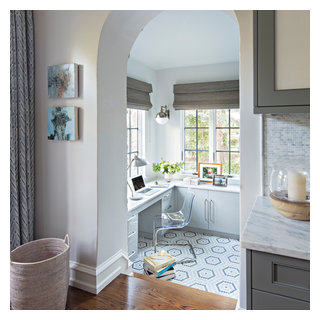 Modern Vintage Office renovation of 1930's house - Transitional - Home ...