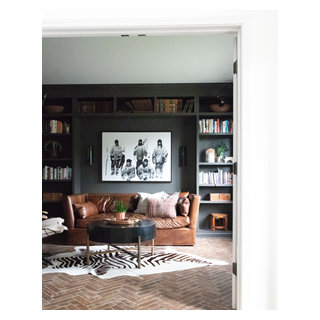 Moody Library/Den - Eclectic - Home Office - Indianapolis - by Shine ...