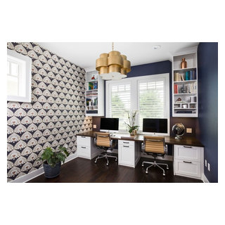Mueller Home Office - Transitional - Home Office - Austin - by Jameson ...