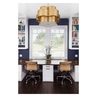 Mueller Home Office - Transitional - Home Office - Austin - by Jameson ...